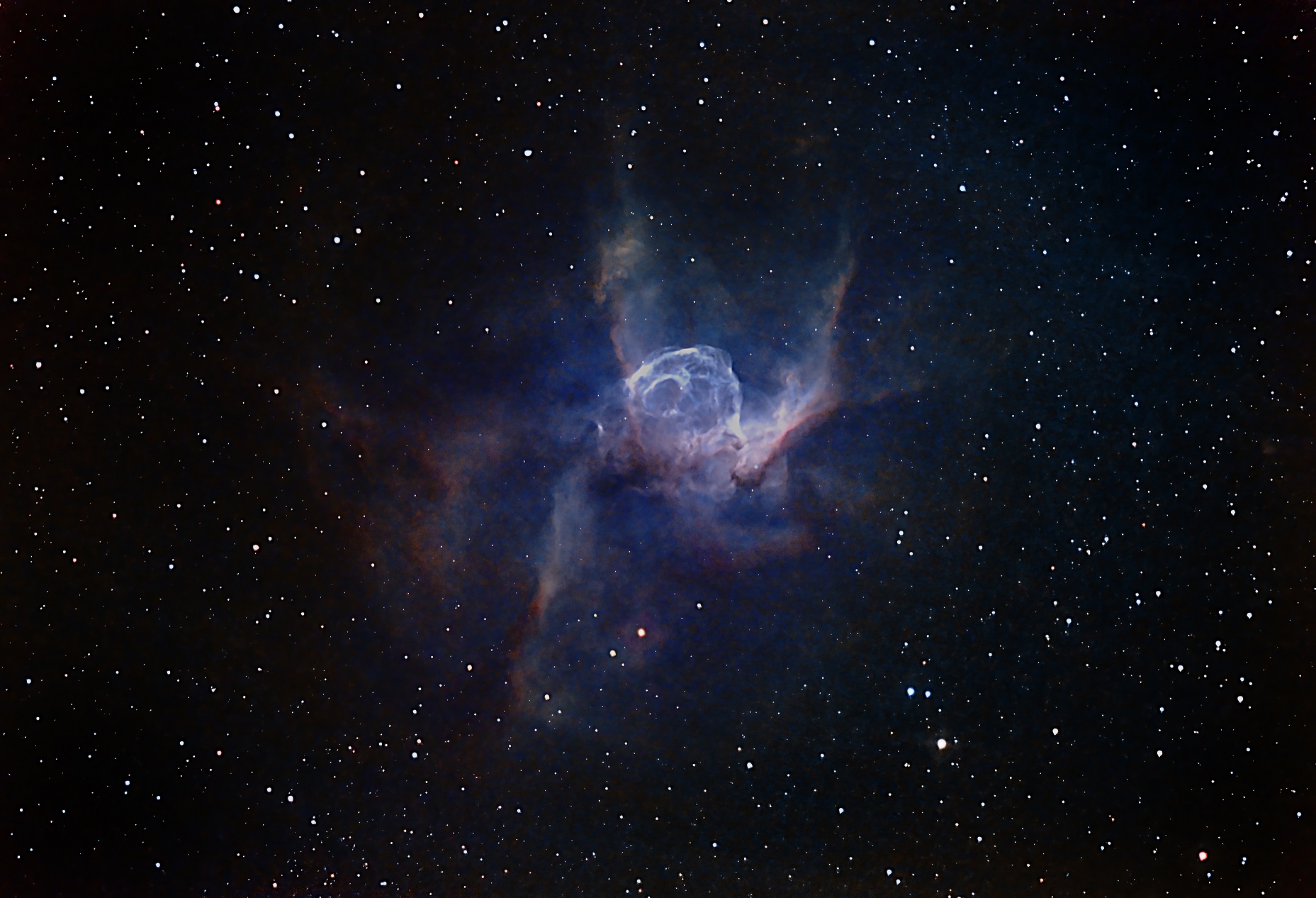 NGC 2359, Thor's Helmet - Sky & Telescope - Sky & Telescope