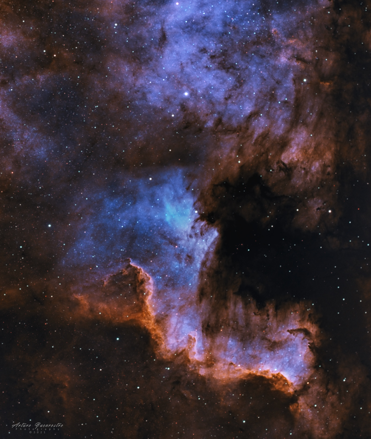 North America Nebula from City - Sky & Telescope - Sky & Telescope