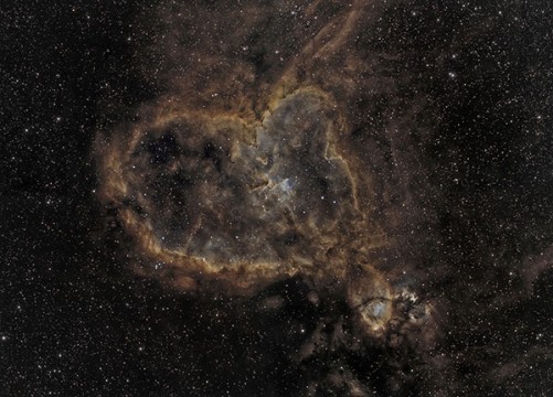 IC 1805 and NGC 896 | César Blanco - Sky & Telescope