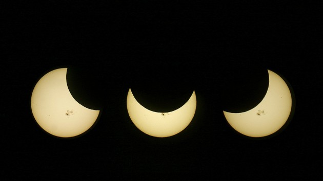Oct. 23, 2014 partial solar eclipse - Sky & Telescope