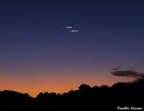 Venus and Mercury - Sunset Partners - Sky & Telescope - Sky & Telescope