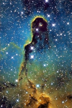 IC 1396A -The Elephant Trunk Nebula - Sky & Telescope