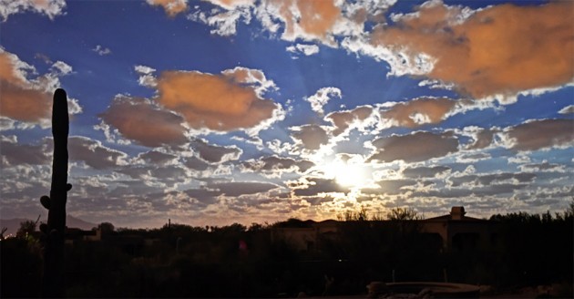 Lunar Rays From The Hunter's Moon - Sky & Telescope