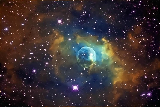 NGC 7635 The Bubble, - Sky & Telescope