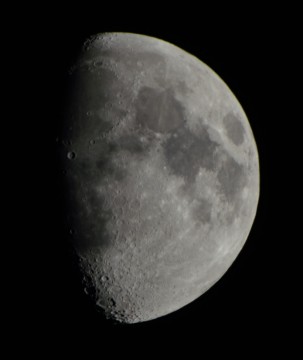 A late November waxing Moon - Sky & Telescope - Sky & Telescope