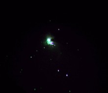 The Great Orion Nebula through my modest setup - Sky & Telescope