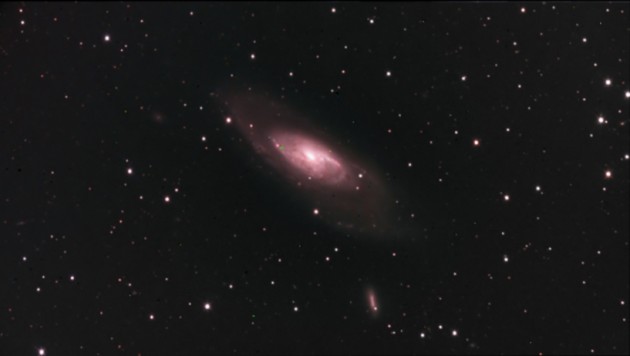 M 106 a Seyfert 2 galaxy - Sky & Telescope