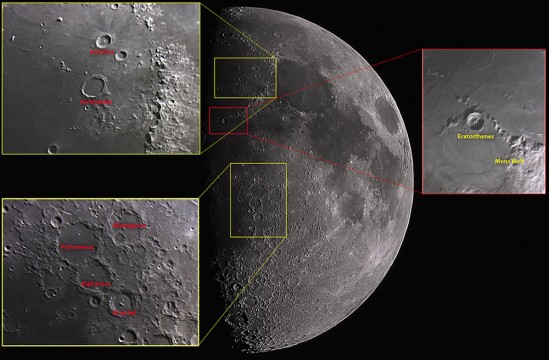 The moon and regions identification - Sky & Telescope