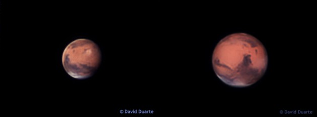 Mars comparison as it approaches the opposition of 2016 - Sky & Telescope