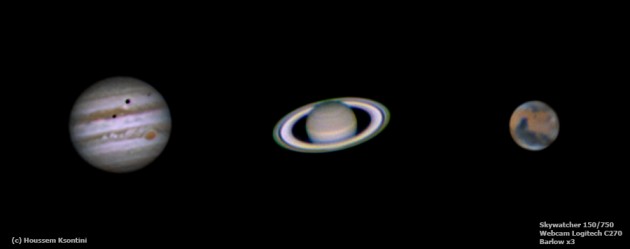 Three planets, 1 webcam - Sky & Telescope - Sky & Telescope