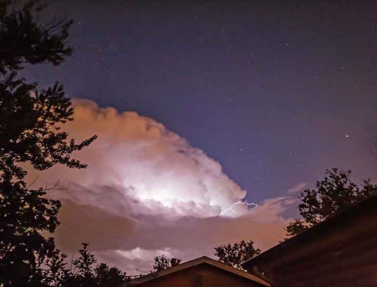 Mars, Saturn after a thunderstorm - Sky & Telescope - Sky & Telescope