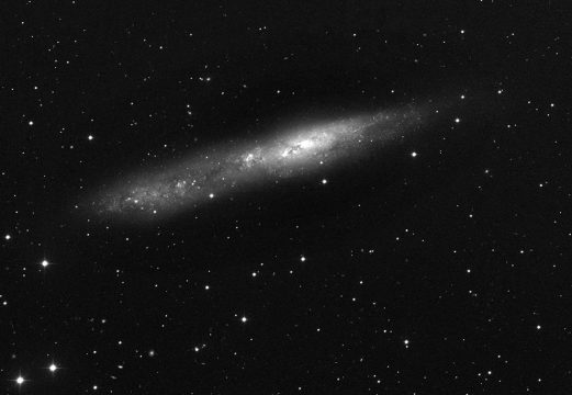 Spiral galaxy NGC 55 in Sculptor - Sky & Telescope - Sky & Telescope