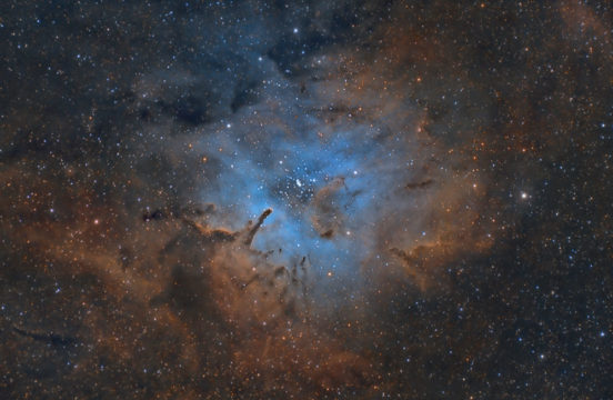 Sh2-86 NGC 6820 & NGC 6823 - Sky & Telescope - Sky & Telescope