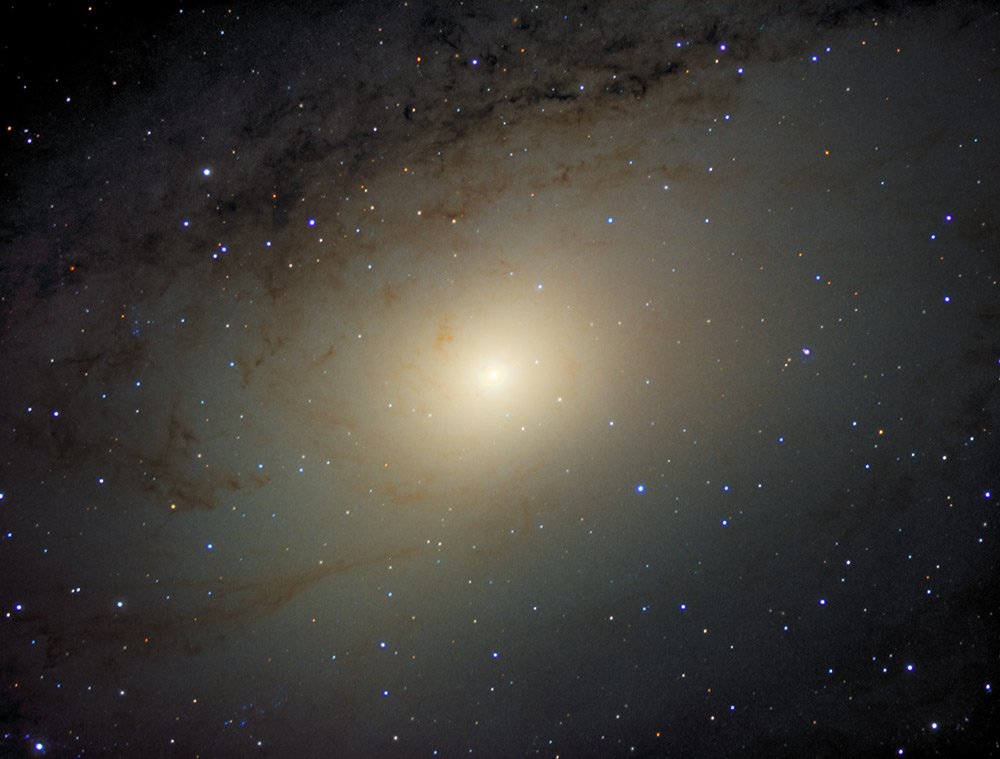 M31 The Andromeda Galaxy A Lrgb Center Picture Sky And Telescope