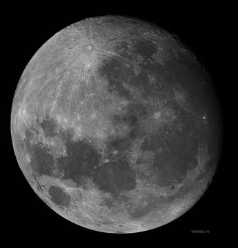 MOON 91.4% - Sky & Telescope - Sky & Telescope