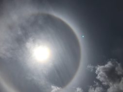 A 22 degree solar halo - Sky & Telescope - Sky & Telescope