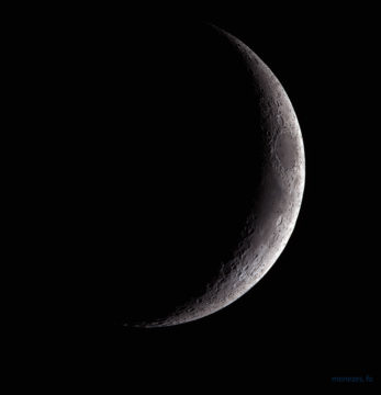 MOON 12.7% - Sky & Telescope - Sky & Telescope