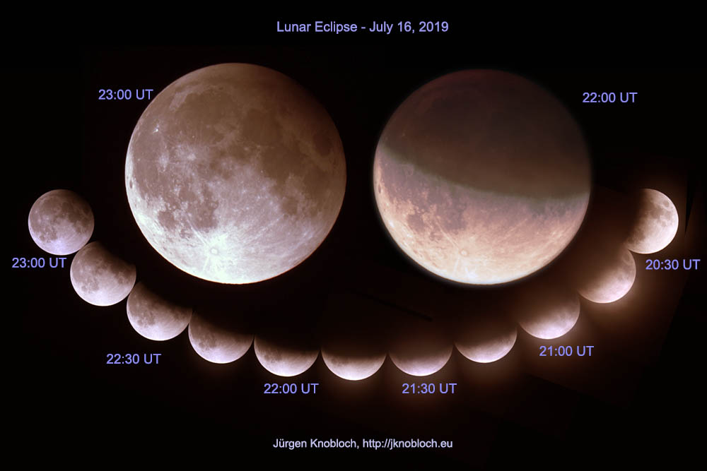 Partial Lunar Eclipse 16 July 2019 - Sky & Telescope - Sky & Telescope