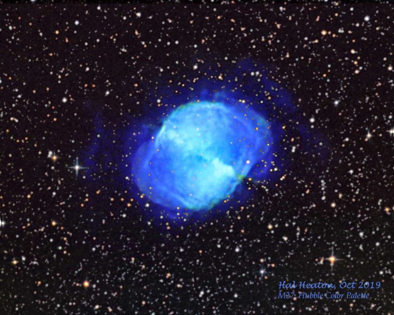 M27 in the Hubble Color Palette - Sky & Telescope - Sky & Telescope