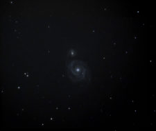 Whirlpool Galaxy, M51, NGC 5194, NGC 5195 - Sky & Telescope - Sky ...