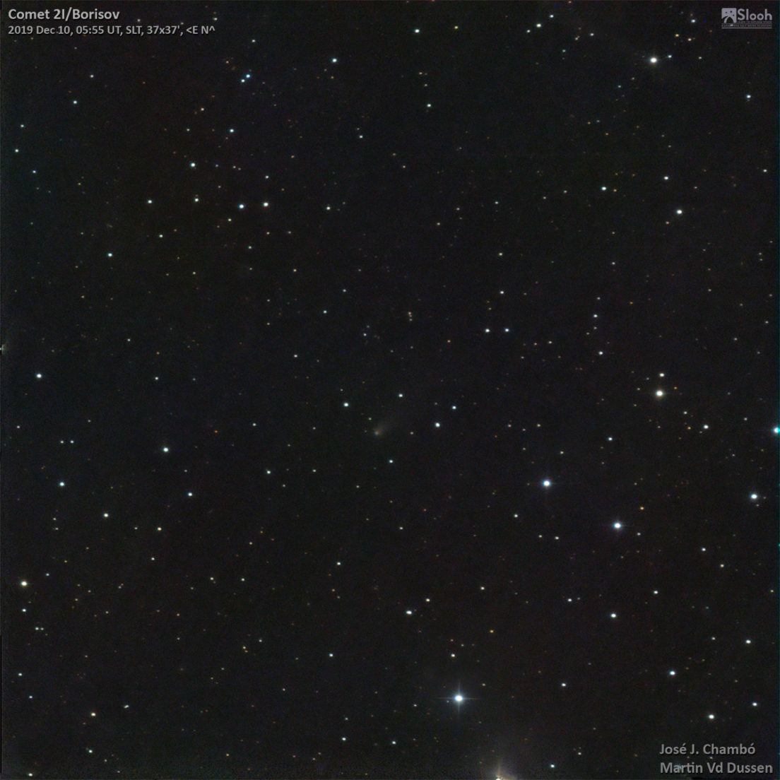 Comet 2I/Borisov (Dec.10,2019) - Sky & Telescope - Sky & Telescope