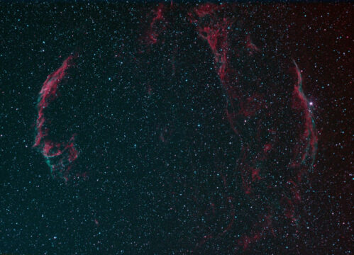 Veil Nebula, C33, 6992, C34, NGC 6960 - Sky & Telescope - Sky & Telescope
