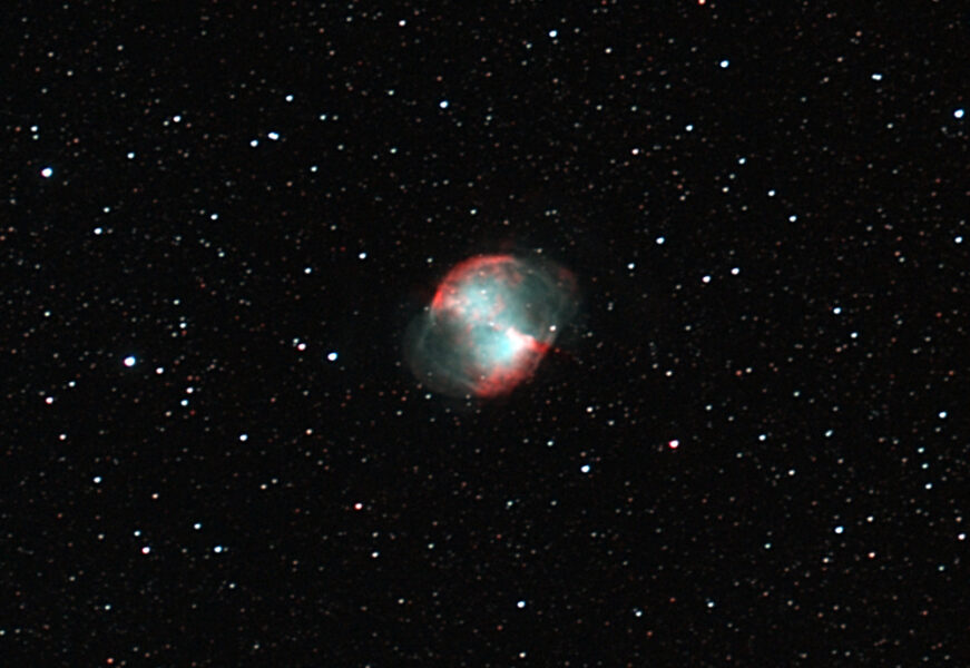 Dumbbell Nebula, M27, NGC 6853 - Sky & Telescope - Sky & Telescope