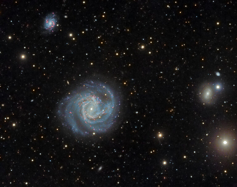Supernova in spiral galaxy M61 - Sky & Telescope - Sky & Telescope