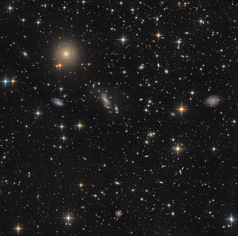 NGC6340 and neighbors in Draco (Deep) - Sky & Telescope - Sky & Telescope