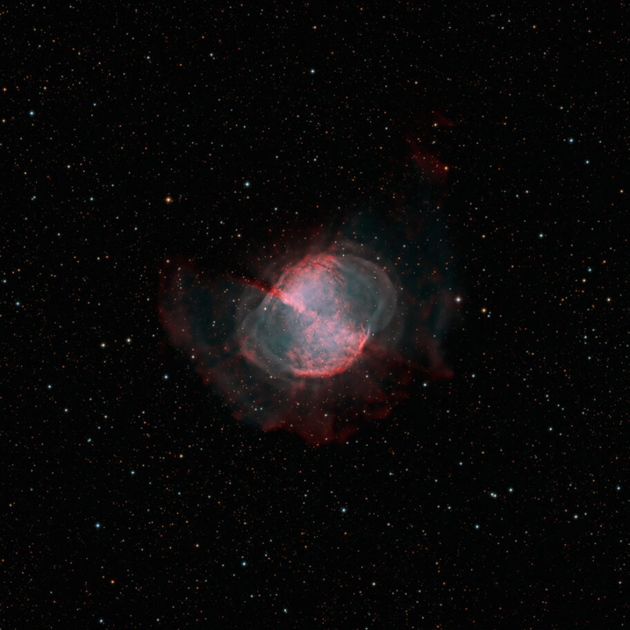 Dumbbell Nebula (M27) - True Color? - Sky & Telescope - Sky & Telescope