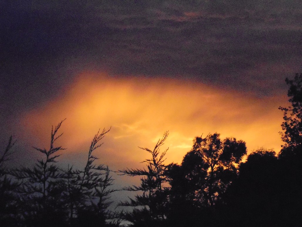 Tangerine storm sunset. - Sky & Telescope - Sky & Telescope