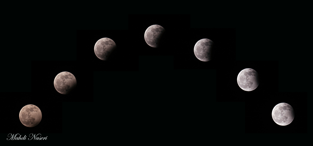 Stages of the Partial Lunar Eclipse in August 2017 - Sky & Telescope ...