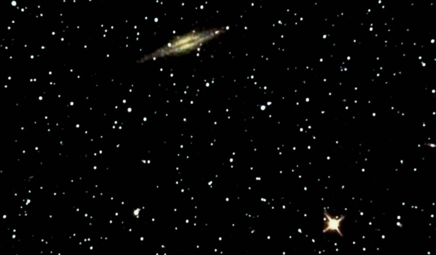 Spiral Galaxies on Edge: NGC 891 and NGC 898 in Andromeda - Sky ...