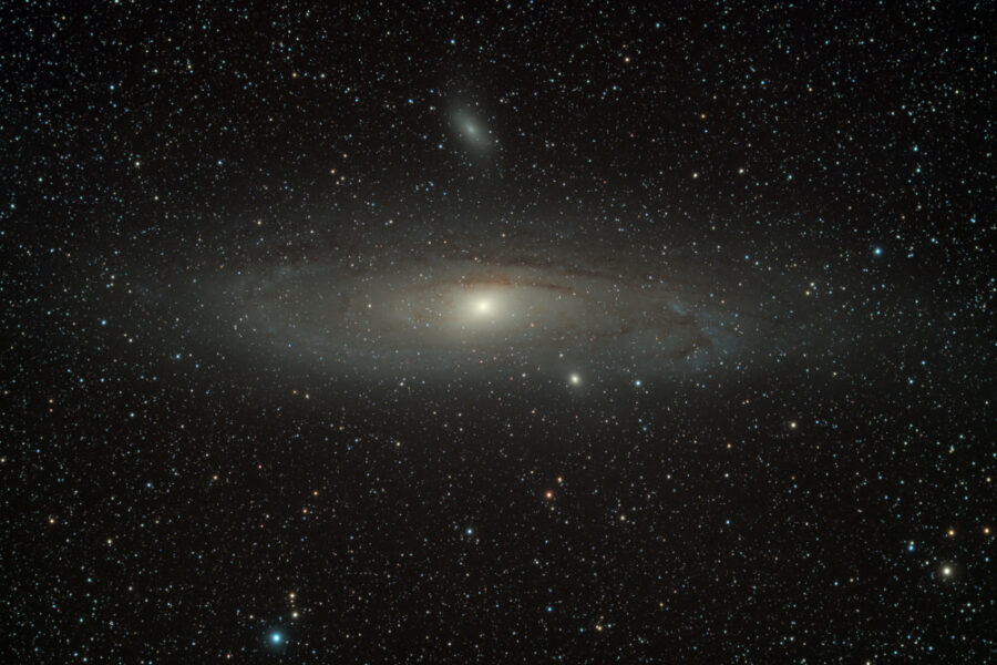 Andromeda Galaxy, M31, NGC 224 (Natural colors) - Sky & Telescope - Sky ...