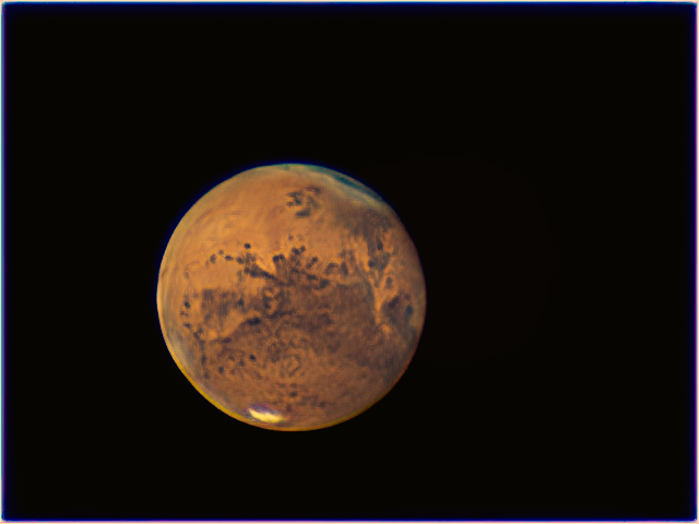 Mars on October 2 from Irvine, California - Sky & Telescope - Sky ...