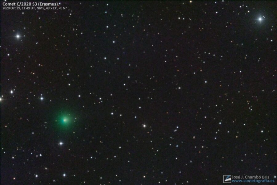 Comet C/2020 S3 Erasmus (2020,Oct.29) - Sky & Telescope - Sky & Telescope