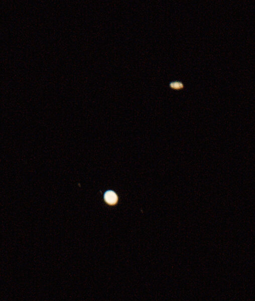 Jupiter and Saturn Conjunction at Winter Solstice 2020 - Sky ...