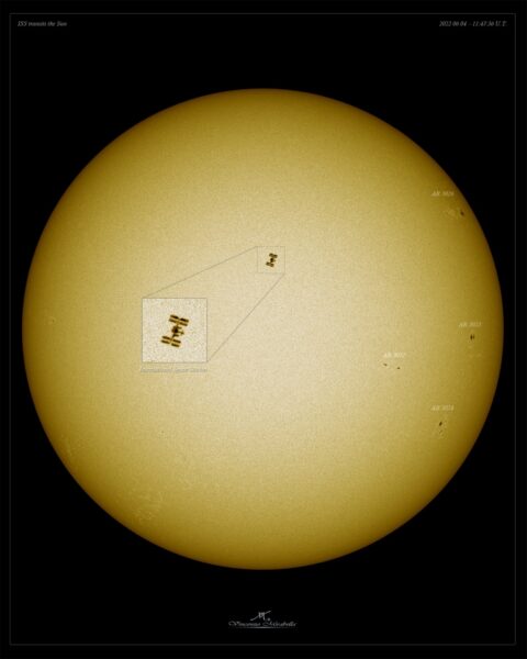Solar transit ISS - Sky & Telescope - Sky & Telescope
