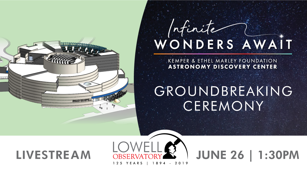 Streaming | Astronomy Discovery Center Ground Breaking Ceremony | June ...