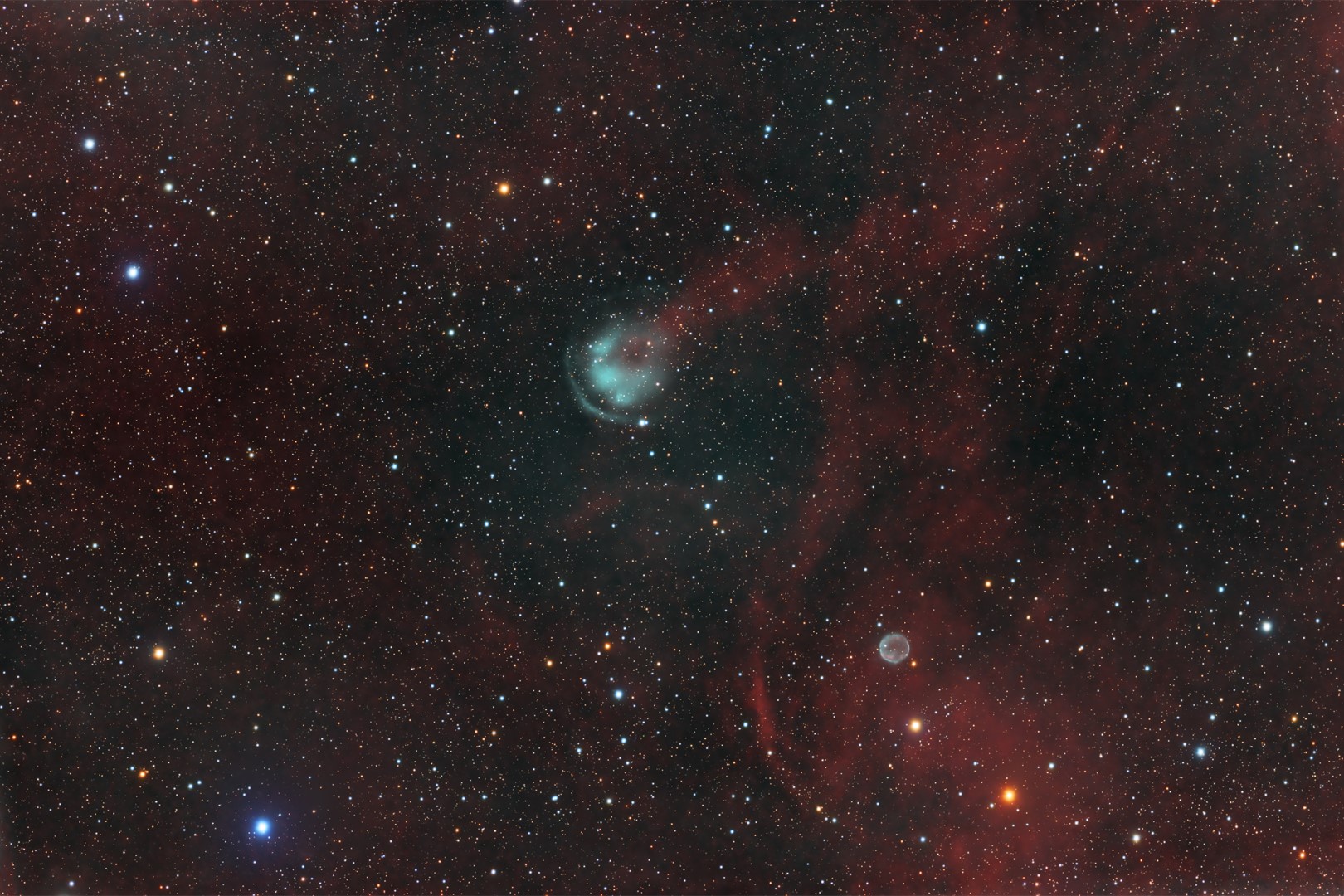 Abell 6 and PN HFG1 - Sky & Telescope - Sky & Telescope