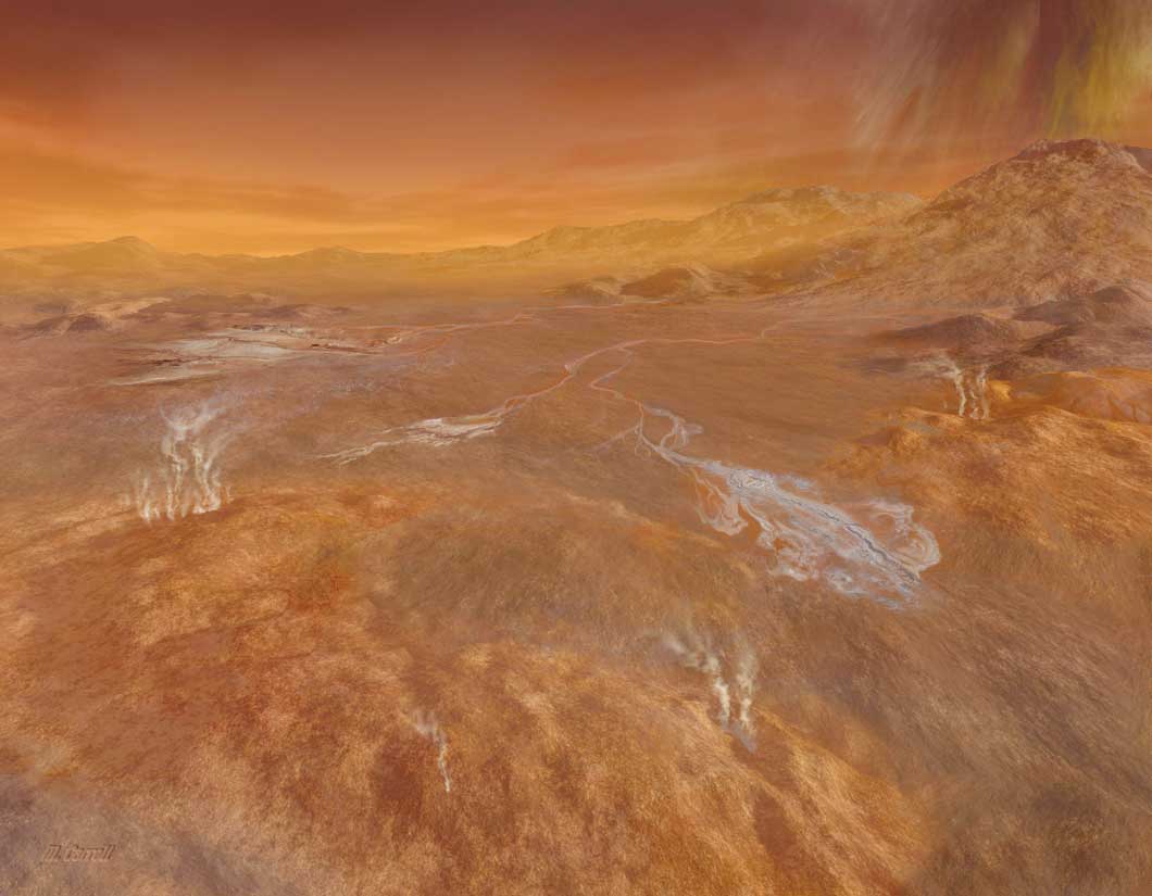 Familiar Forms on Fried and Frozen Worlds - Sky & Telescope - Sky ...