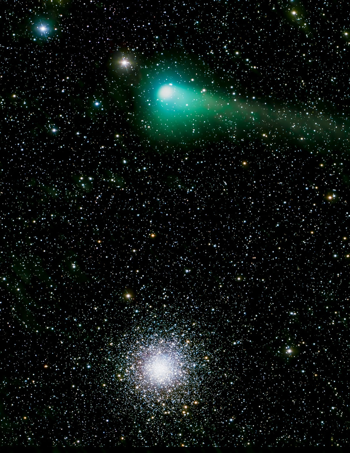 Comet C/2017 K2 PANSTARRS meets Messier 10 - Sky & Telescope - Sky ...