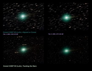 Comet Lulin Composite | James Maxwell - Sky & Telescope - Sky & Telescope