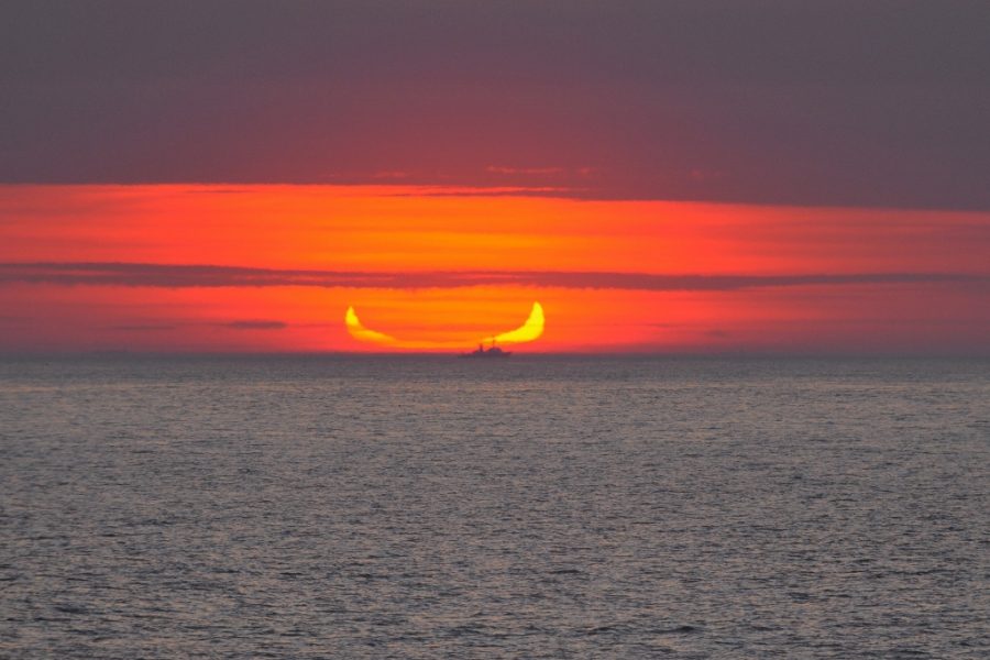 Eclipse over Atlantic Ocean - Sky & Telescope - Sky & Telescope