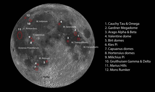 A Little Guide to Lunar Domes - Sky & Telescope - Sky & Telescope