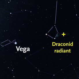 October's Unpredictable Draconid Meteors - Sky & Telescope - Sky ...