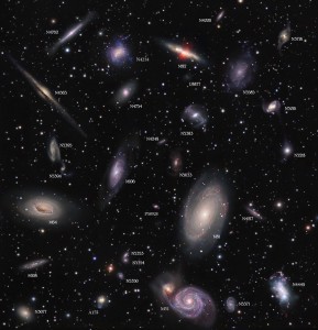 Galaxy Collage | Derek Santiago - Sky & Telescope - Sky & Telescope