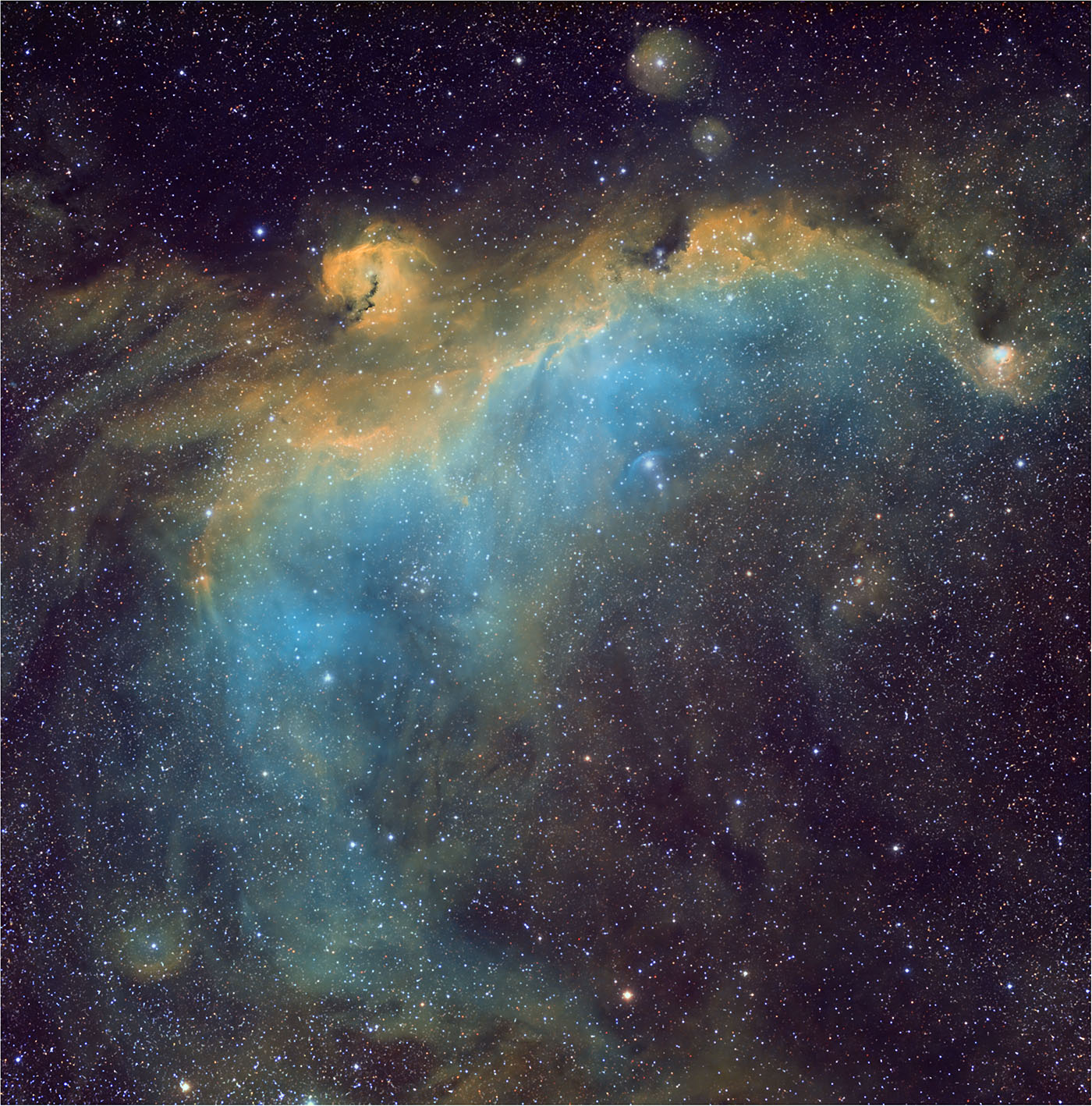Seagull Nebula / IC 2177 - Sky & Telescope - Sky & Telescope