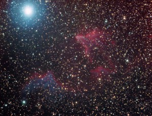 IC 59 and 63 | Peter carson - Sky & Telescope - Sky & Telescope