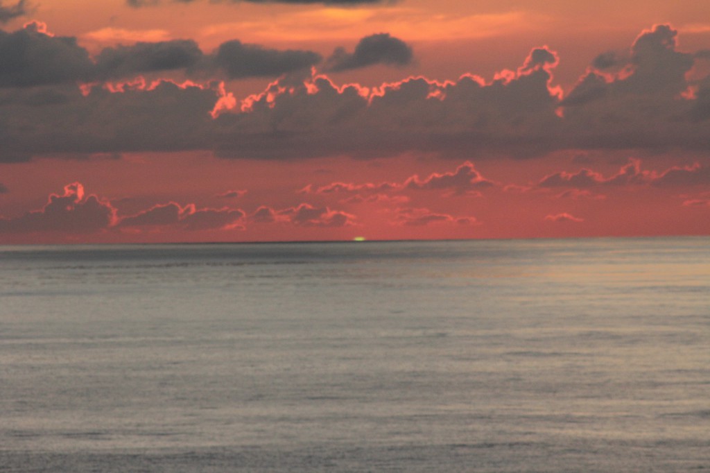 Carribean Green flash | Ben Buono - Sky & Telescope